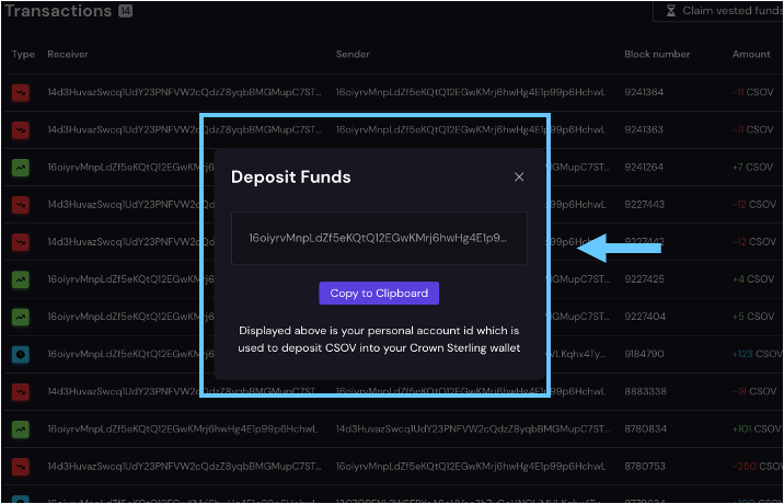 How do I find my Account ID / Address?