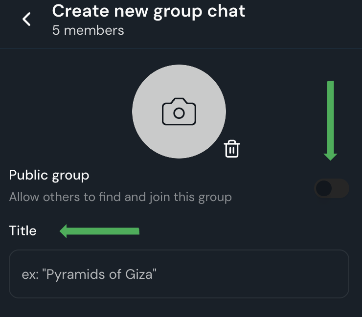 How To Create a Chat