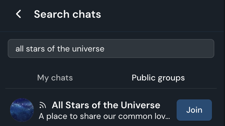 How to Join a Group Chat