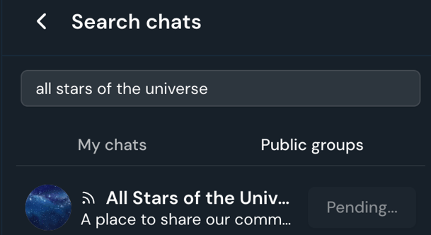 How to Join a Group Chat